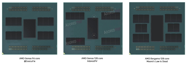 AMD Zen4 128核心霄龙首曝：对手已不是Intel-icspec