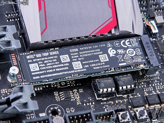 3200MB/s 高速传输！Intel SSD 760P 512GB 固态硬盘实测！-icspec