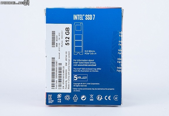 3200MB/s 高速传输！Intel SSD 760P 512GB 固态硬盘实测！-icspec