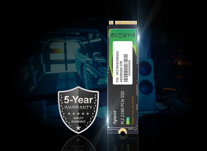 宇瞻发布 AS2280Q4U M.2 固态硬盘：PCIe 4.0，兼容 PS5-icspec