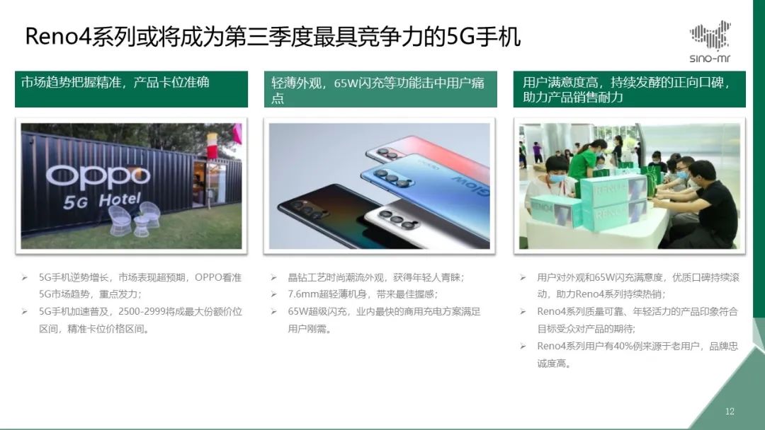 OPPO Reno4 上市表现分析-icspec