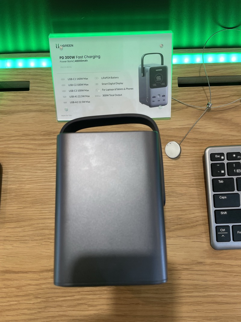 绿联300W大功率移动电源曝光，48000mAh电量支持PD3.1快充协议-icspec