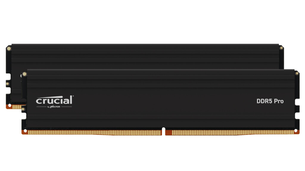 Crucial 推出 DDR5 6000 MHz Pro DIMM-icspec