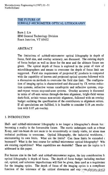 谁发明了193nm水浸没式光刻机？-icspec