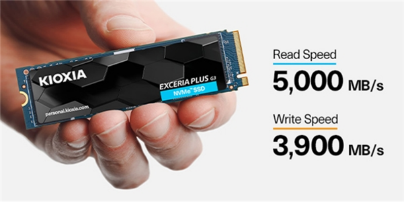 铠侠推出EXCERIA PLUS™ G3 NVMe SSD，全面升级体验-icspec