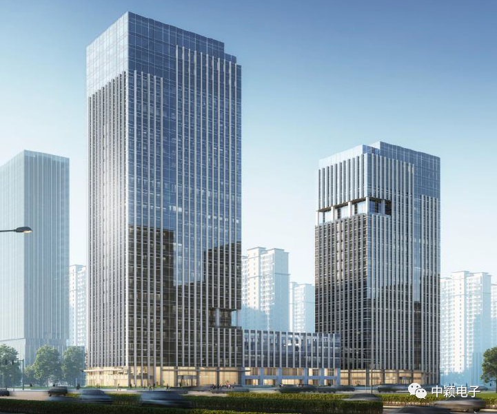 合肥中颖科技广场封顶大吉-icspec