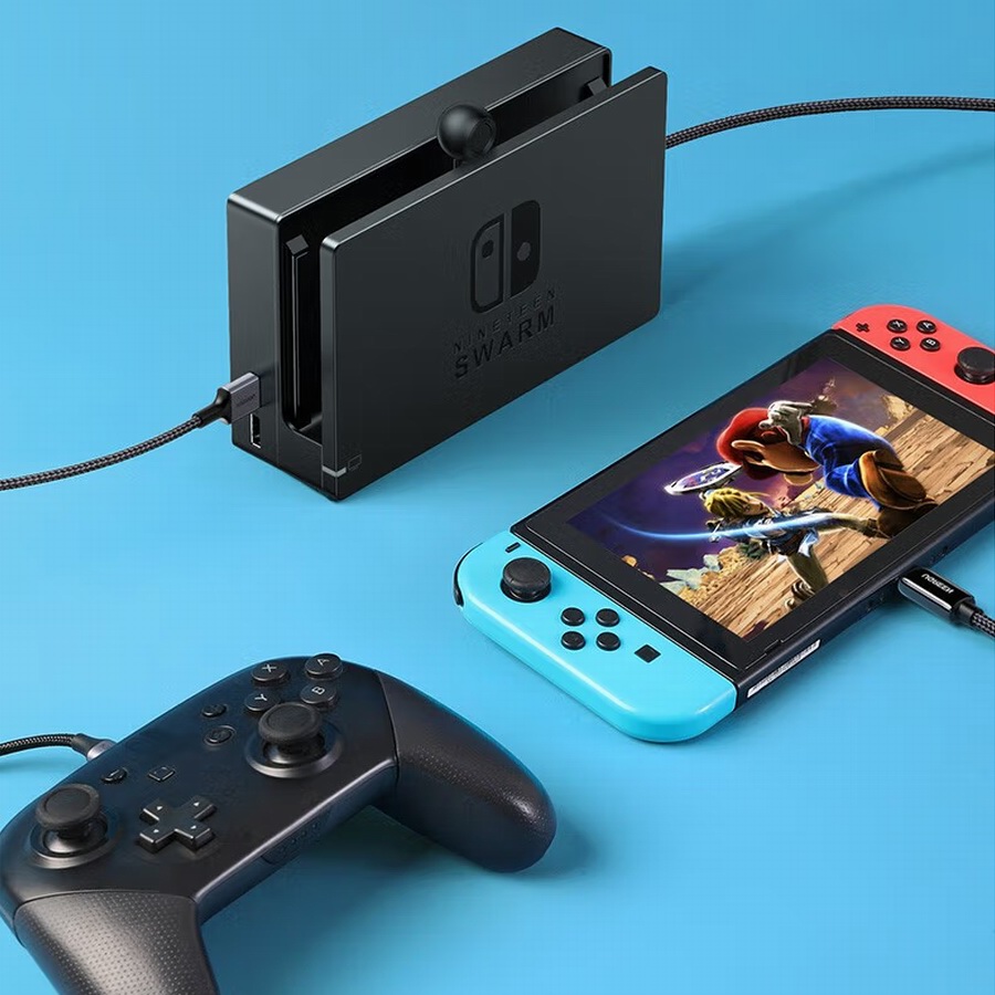 解决掌机TV模式散热问题，绿联推出Switch底座延长线-icspec