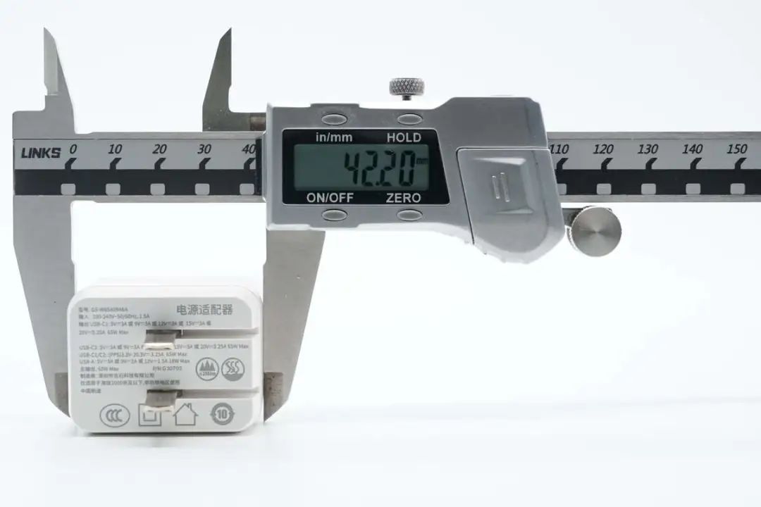 拆解报告：古石65W 2C1A氮化镓充电器-icspec