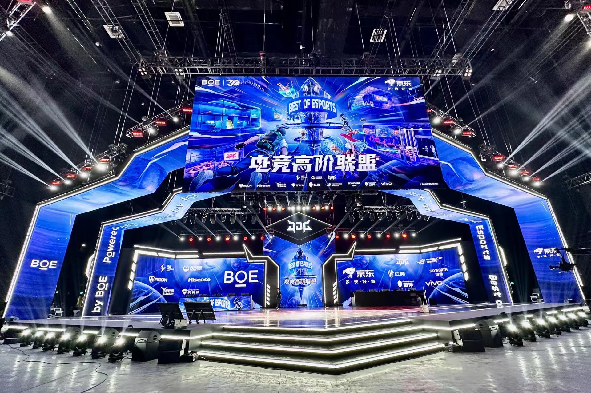 Best of Esports电竞高阶联盟成立 BOE（京东方）携手生态合作伙伴解锁电竞产业新未来-icspec