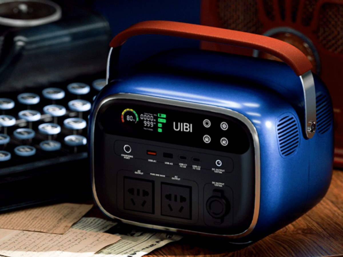 UIBI柚比推出北欧复古元素户外电源，品位性能双双拉满-icspec